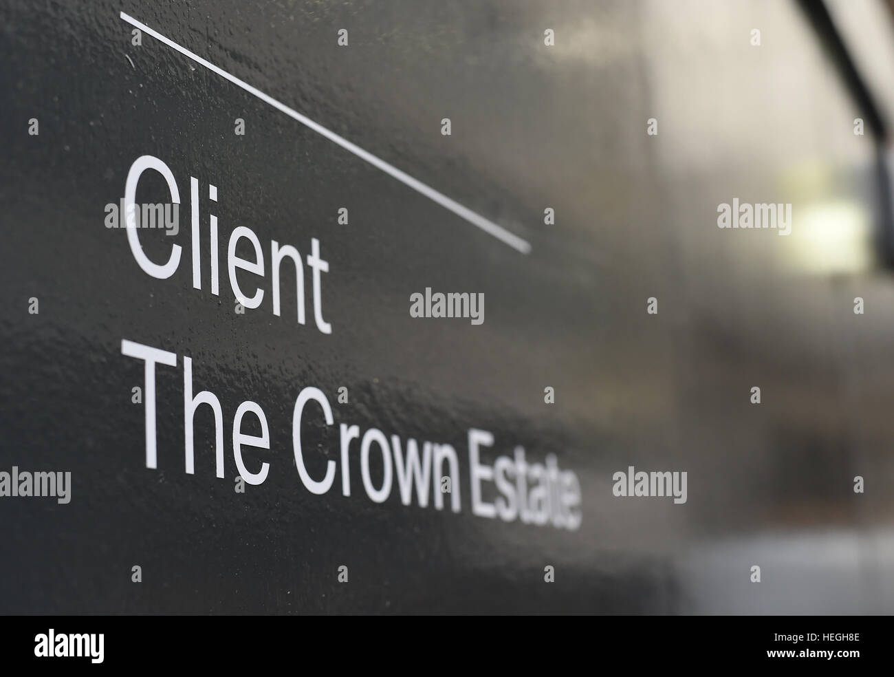 A general view of Duke's Court in London, which is being redeveloped by ...