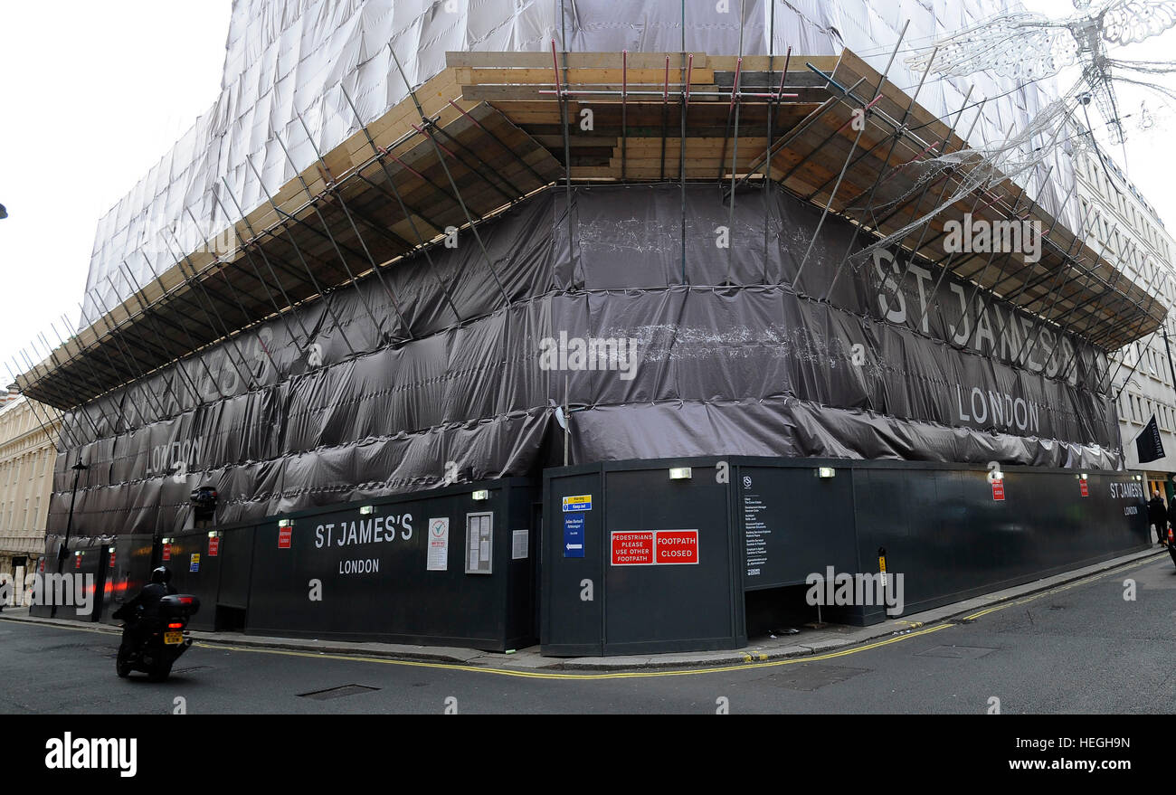 A general view of Duke's Court in London, which is being redeveloped by ...