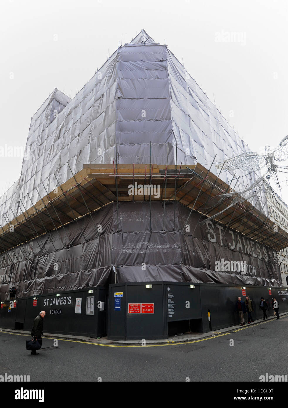 A general view of Duke's Court in London, which is being redeveloped by ...