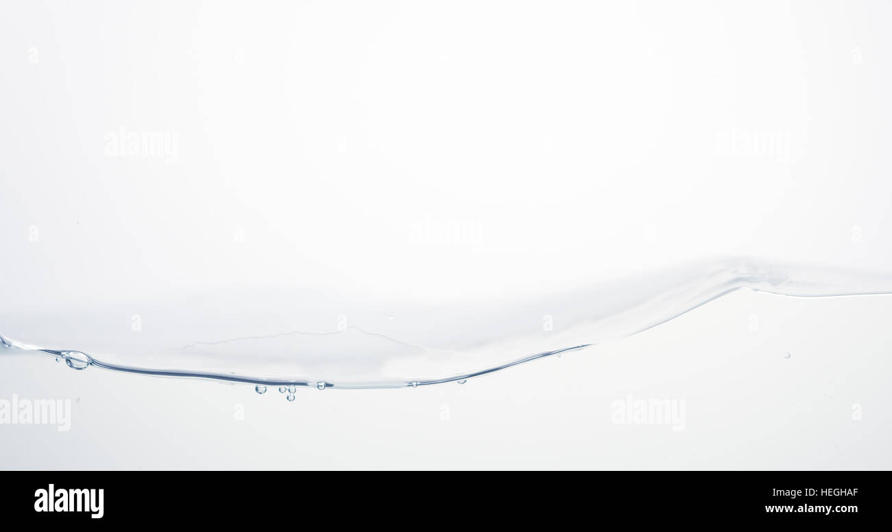 clear water waves and splashes side view Stock Photo - Alamy