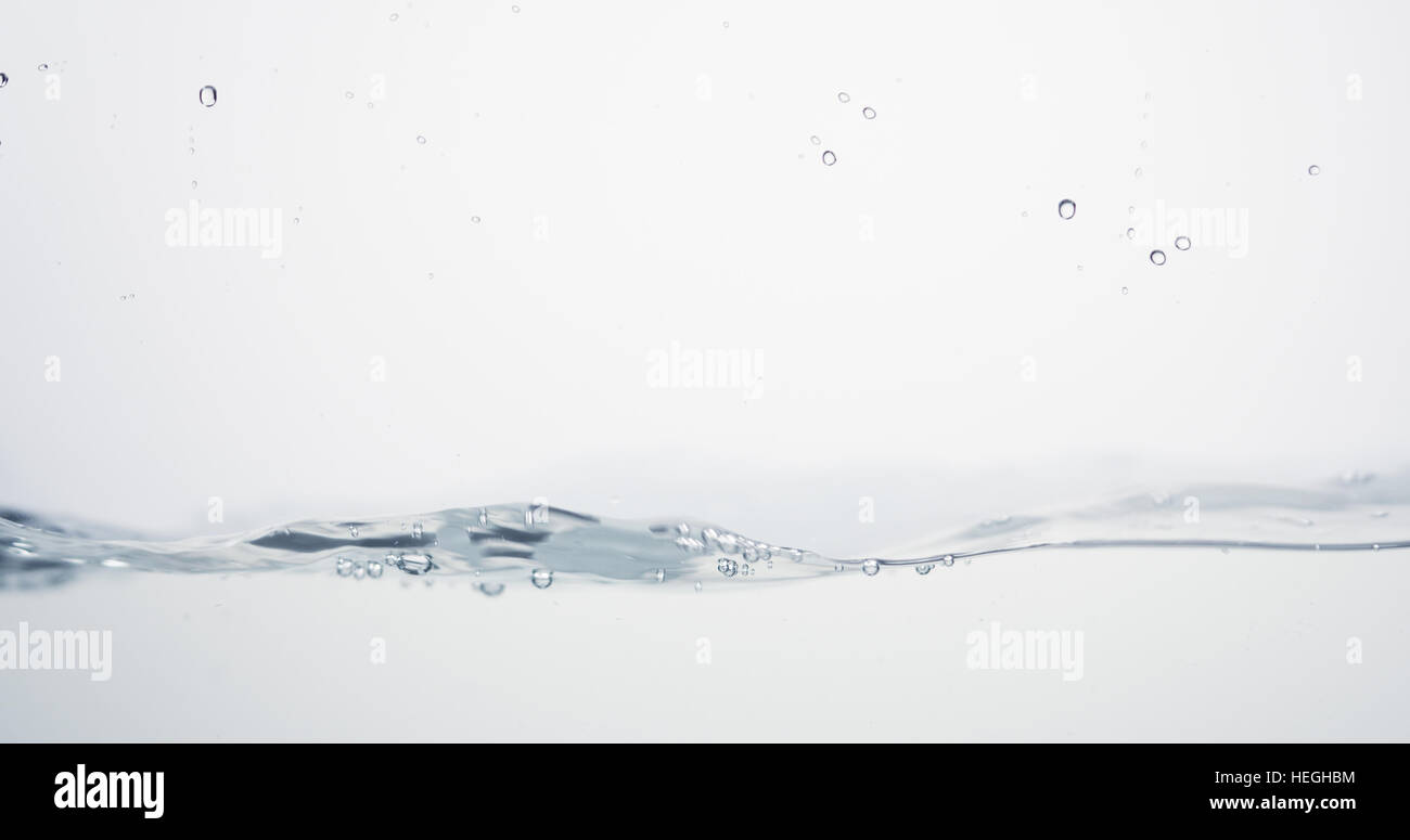 clear water waves and splashes side view Stock Photo - Alamy