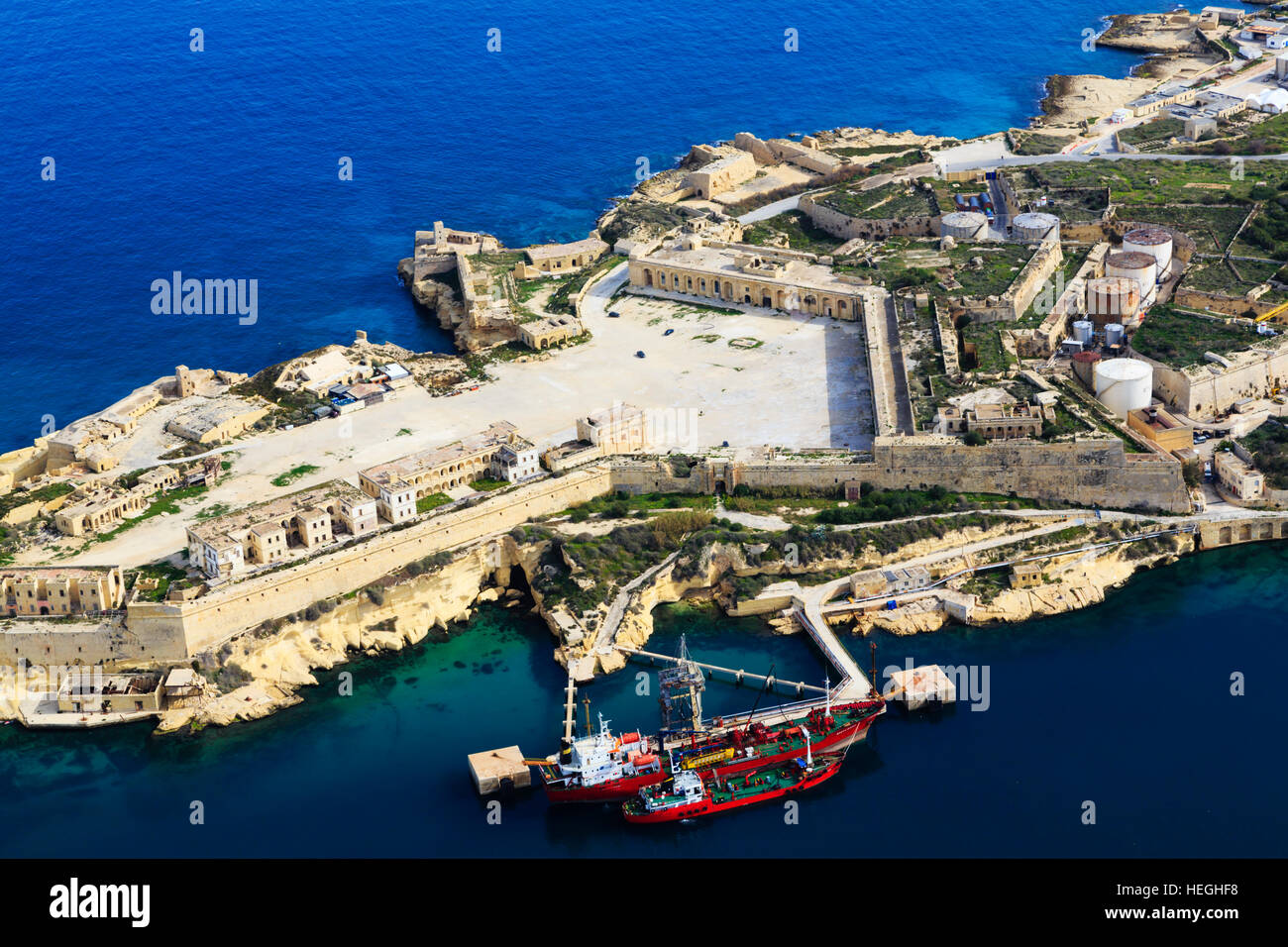 Fort ricasoli valletta hi-res stock photography and images - Alamy