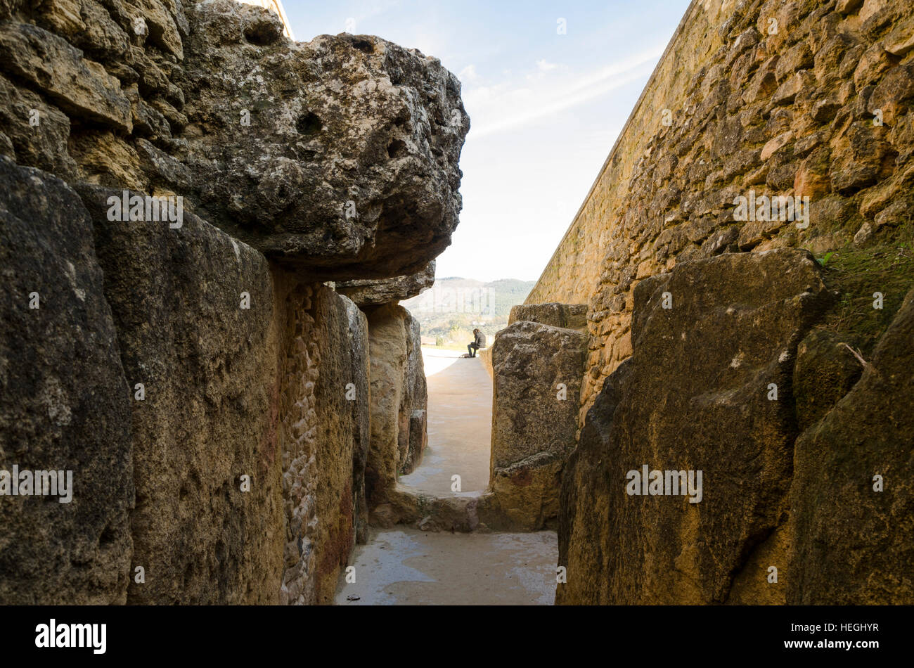 Menga megalithic dolmen hi-res stock photography and images - Alamy