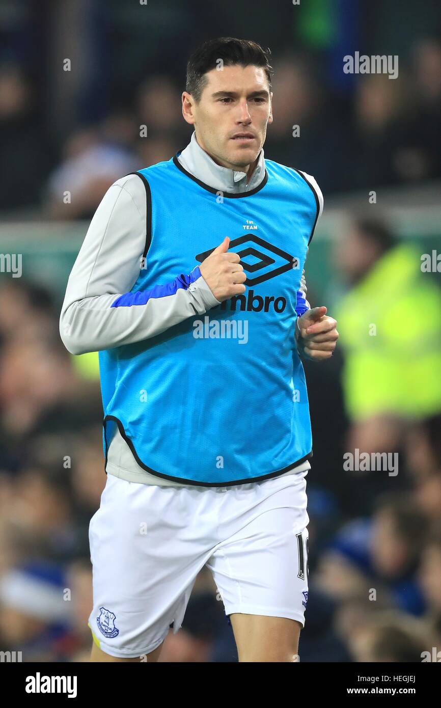 Gareth Barry, Everton Stock Photo - Alamy