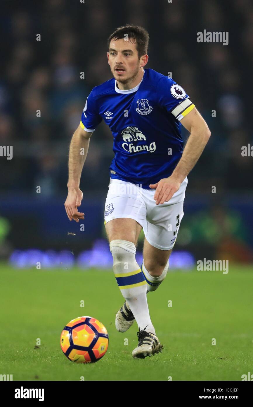 Leighton Baines, Everton Stock Photo - Alamy