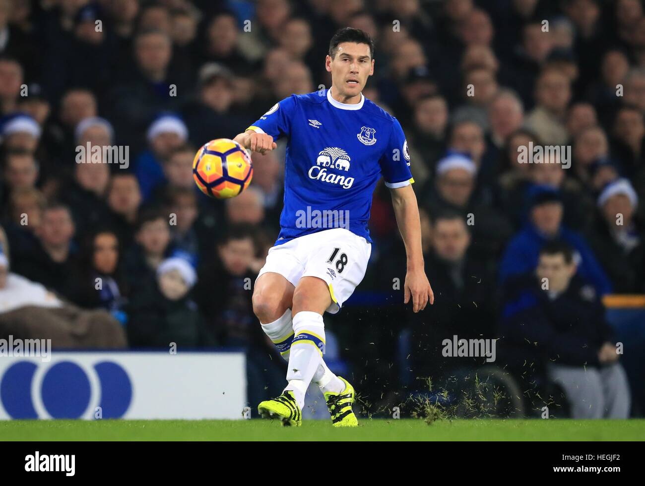 Gareth Barry, Everton Stock Photo - Alamy