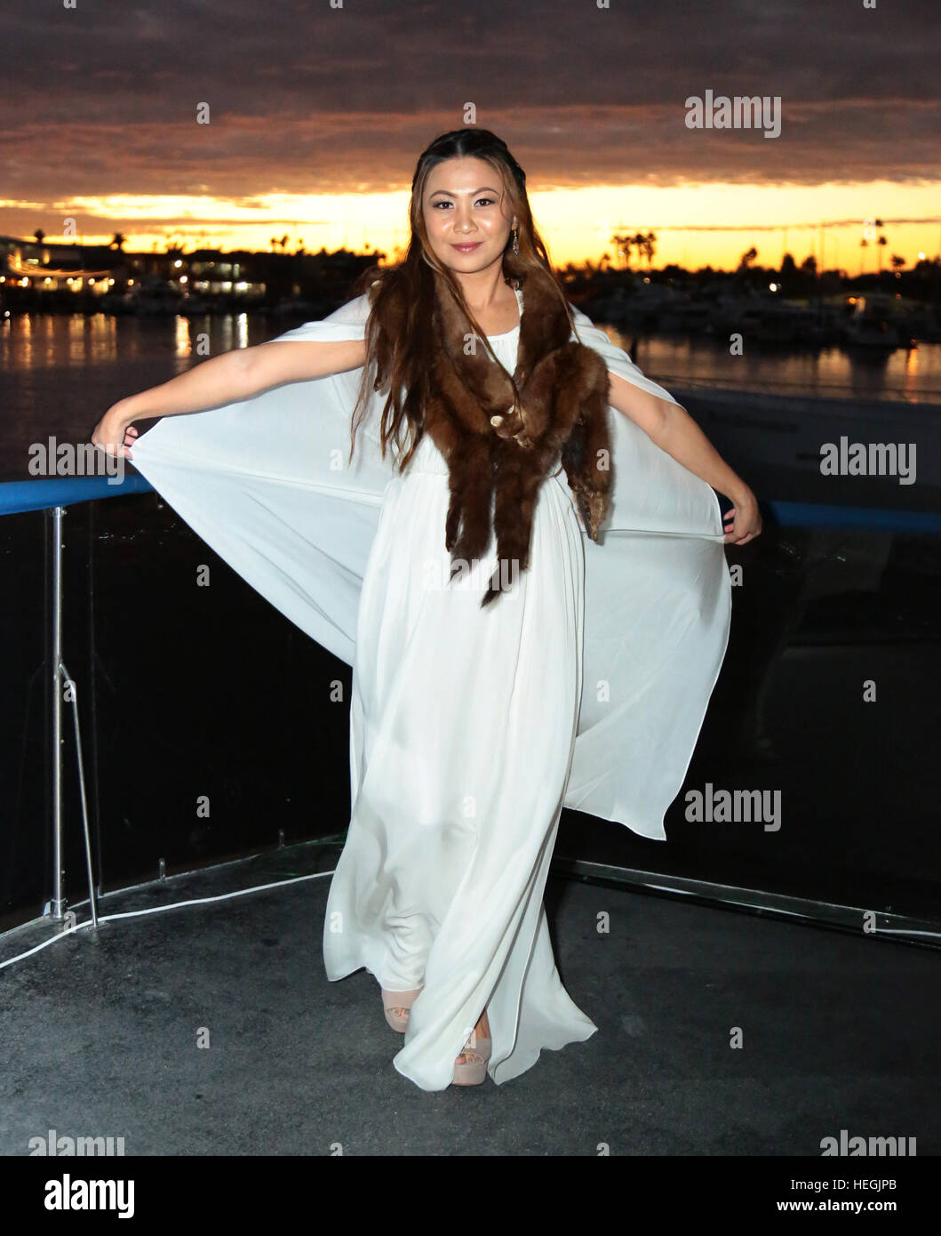 Abby Cubey attending the 'Together for the Kids!' fundraiser, organised ...