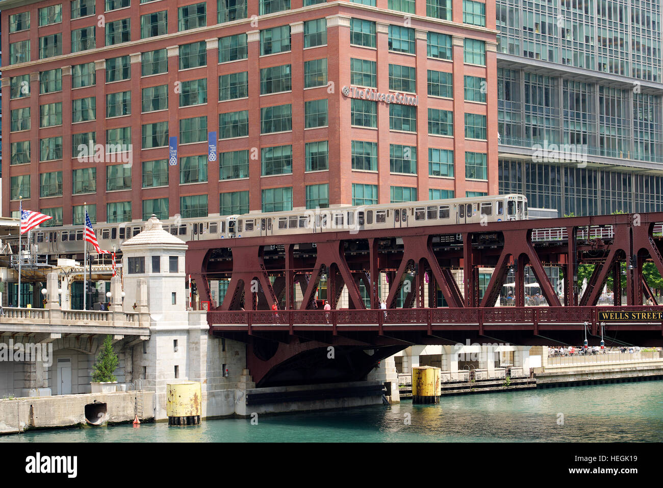 Chicago school professional psychology wells hi-res stock photography ...