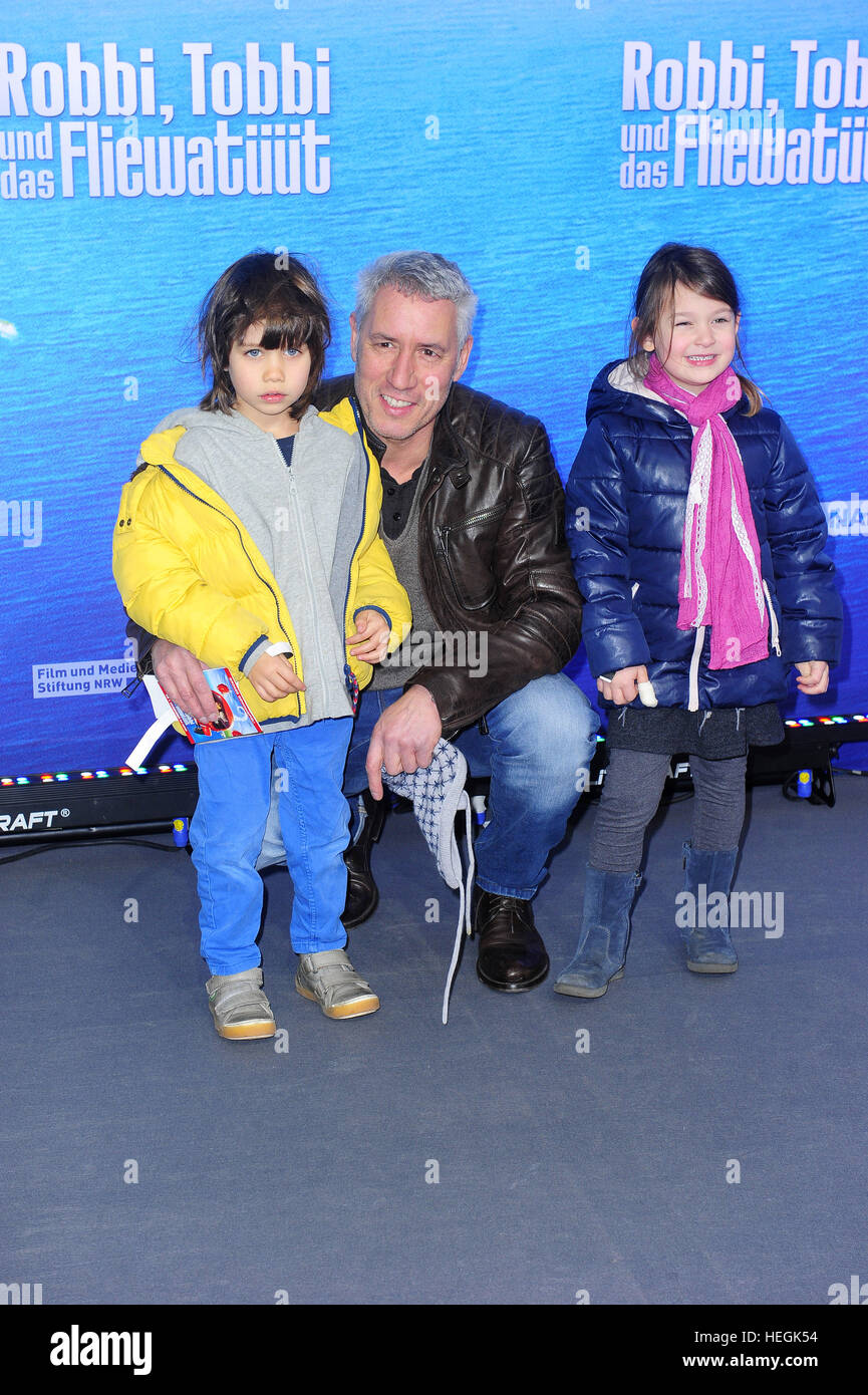 Levin Herforth, Ralph Herforth and Freundin Lara attending the premiere ...