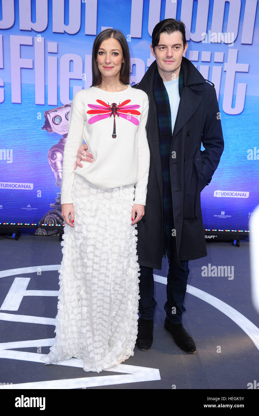 Alexandra Maria Lara and Sam Riley attending the premiere of 'Robbi ...