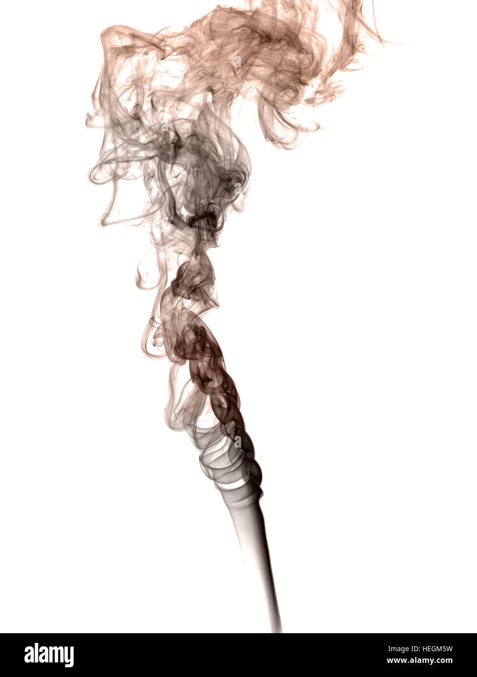 Abstract colored smoke on a light background Stock Photo - Alamy