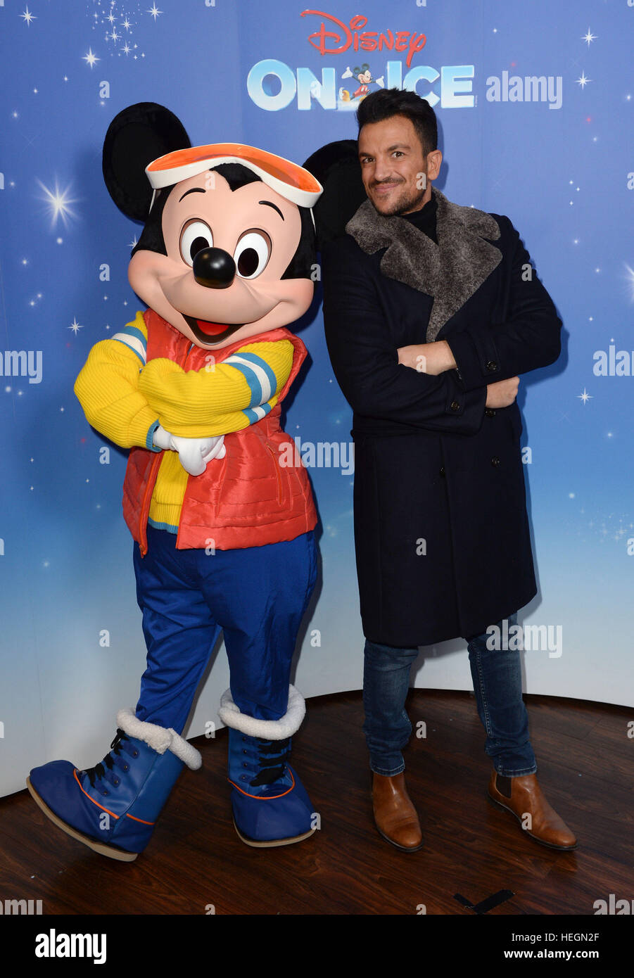 Mickey Mouse In Frozen