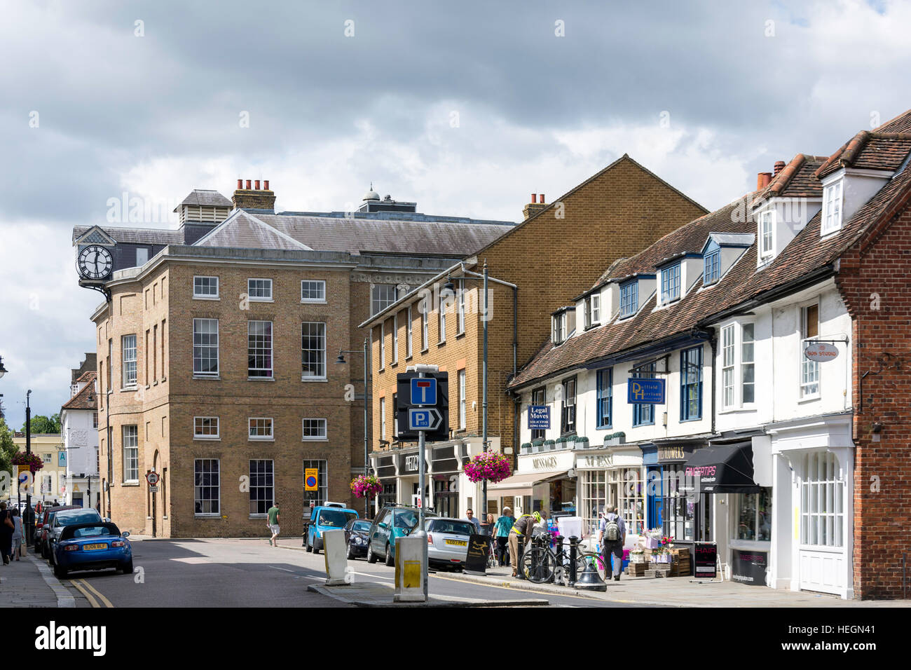 Fore street hertford hi-res stock photography and images - Alamy