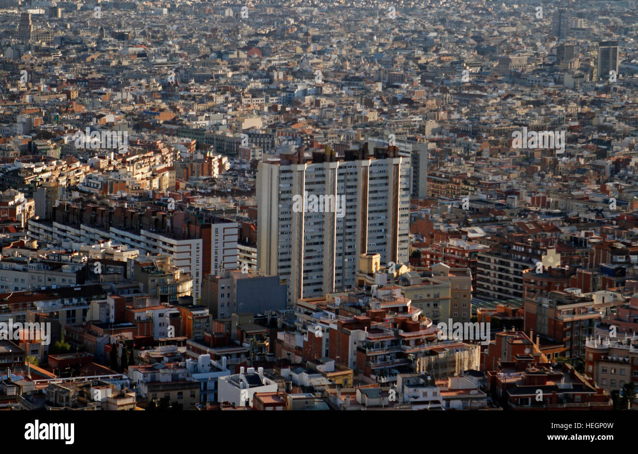 View of a city with many buildings Stock Photo - Alamy