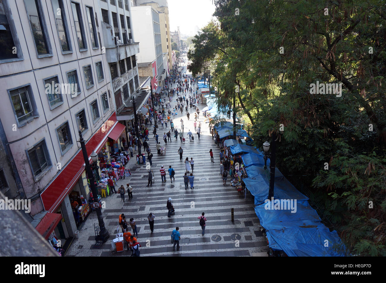 Street Scene in Sao Paulo, Brazil Stock Photo - Alamy