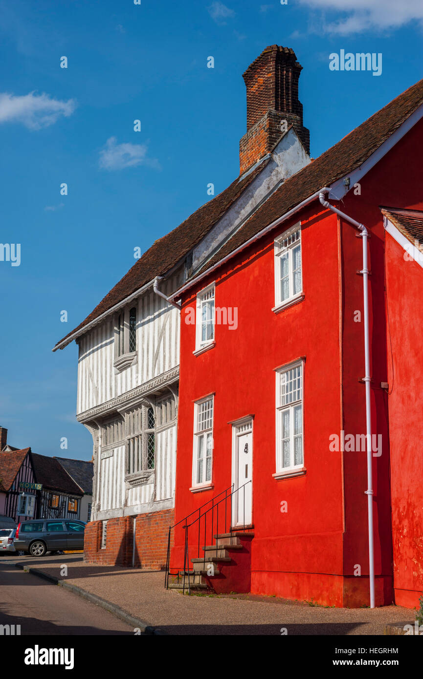 Timber frame framed half timbered half timbered hi-res stock ...