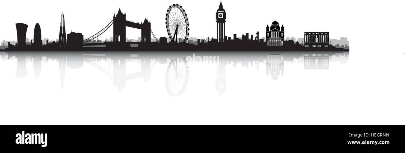 London Vector Skyline Stock Vector Image & Art - Alamy