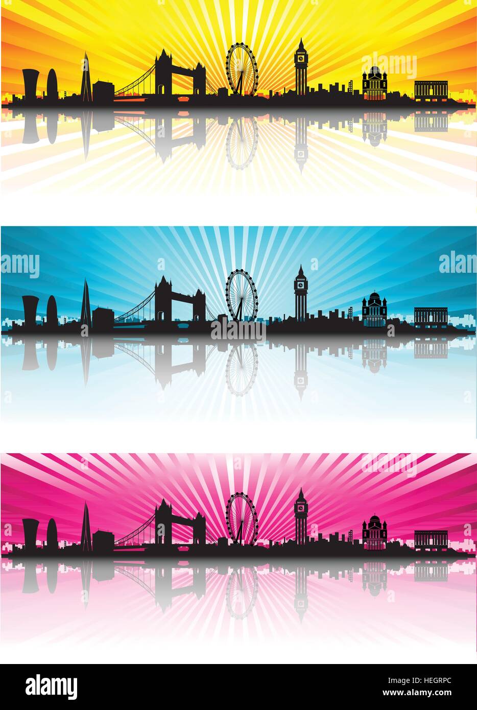 London Vector Skyline Stock Vector Image & Art - Alamy