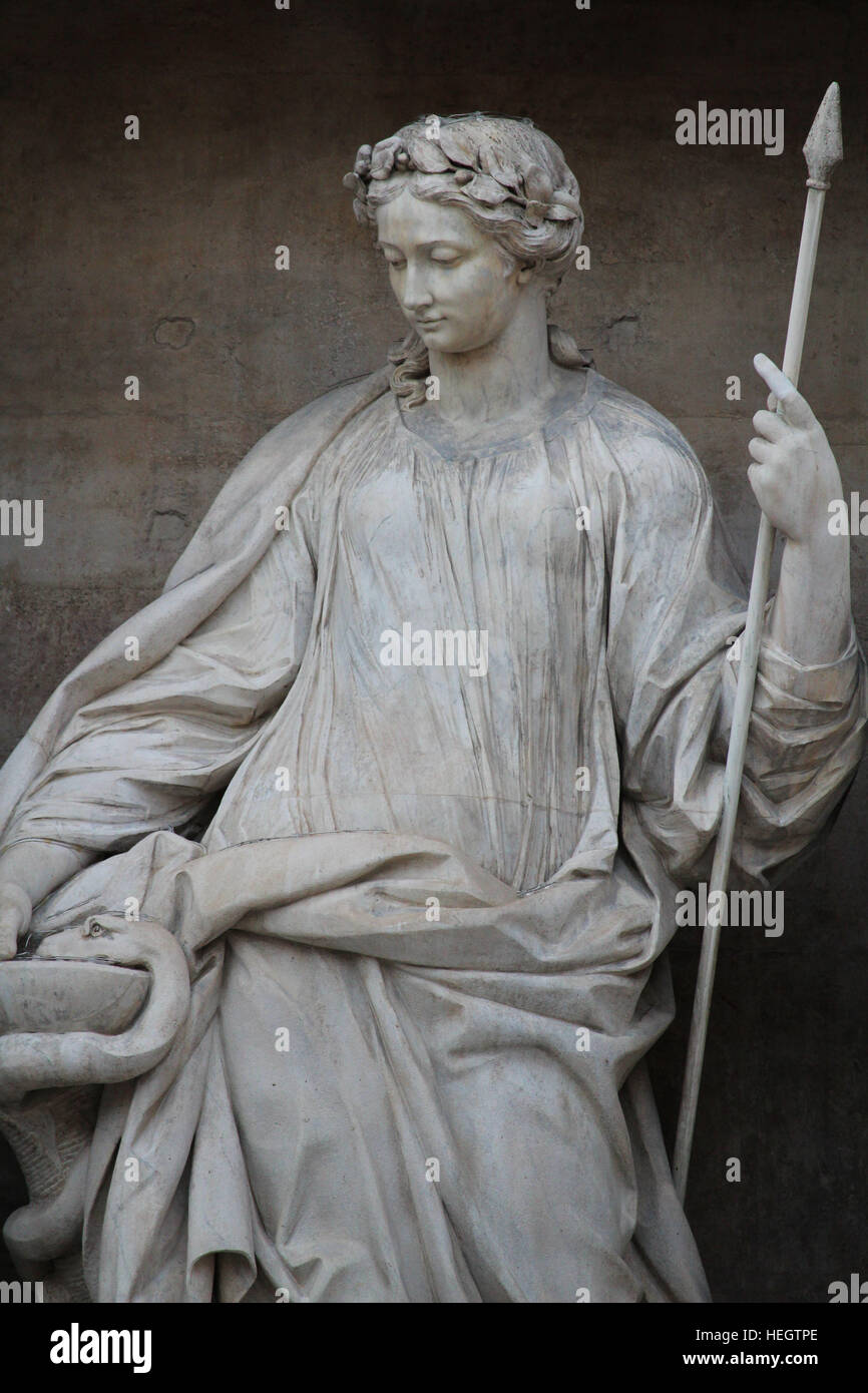 Italia personification hi-res stock photography and images - Alamy