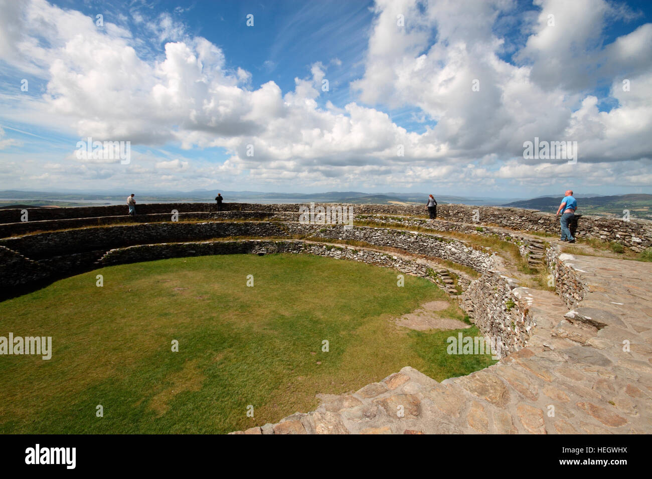 Grianan of Aileach, Ireland Stock Photo - Alamy