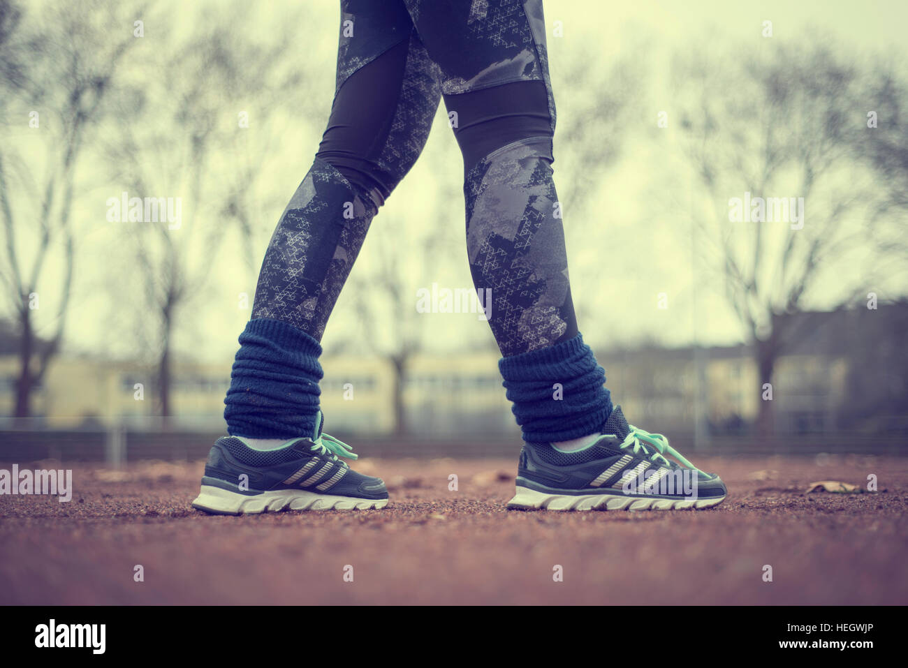 Athlete track legs hi-res stock photography and images - Alamy