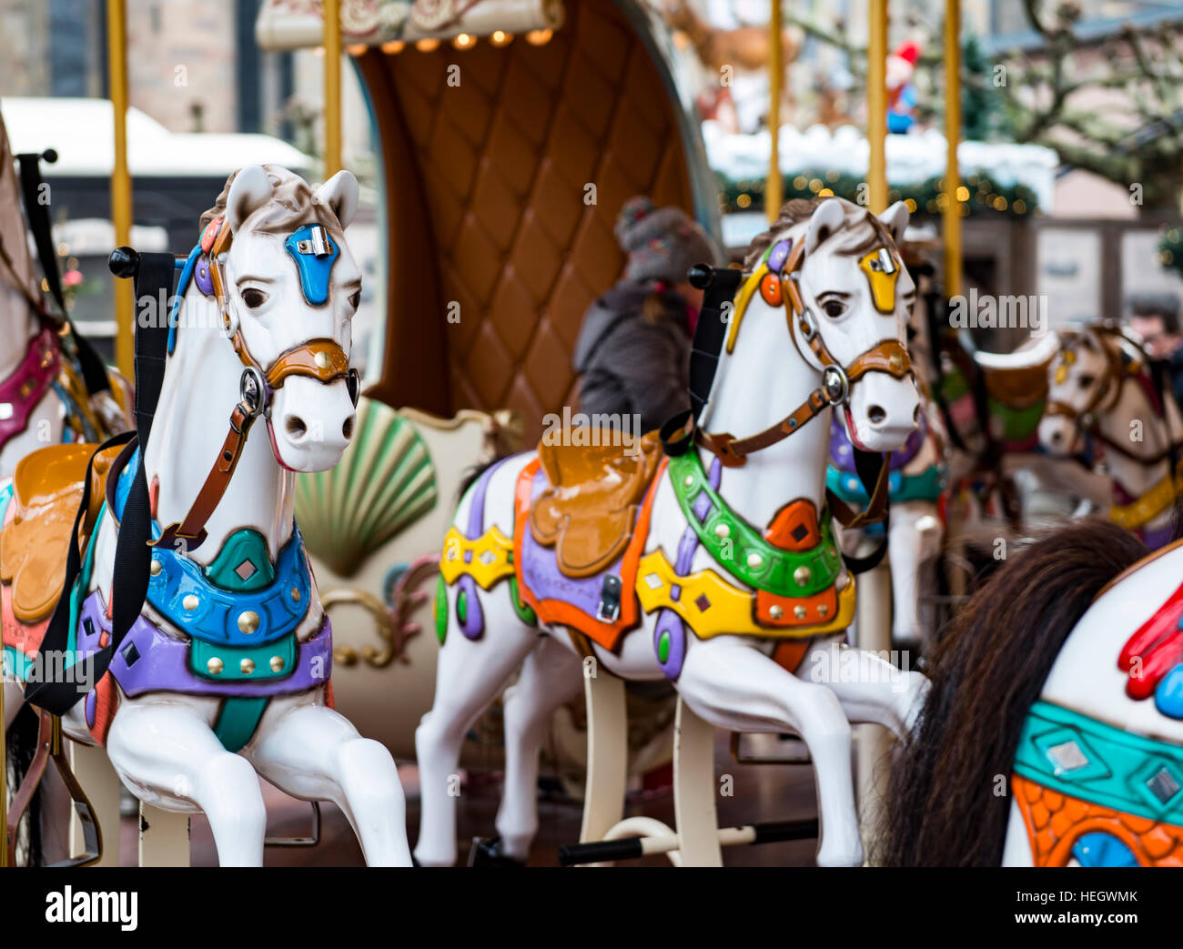 Circus carousel icon hi-res stock photography and images - Alamy