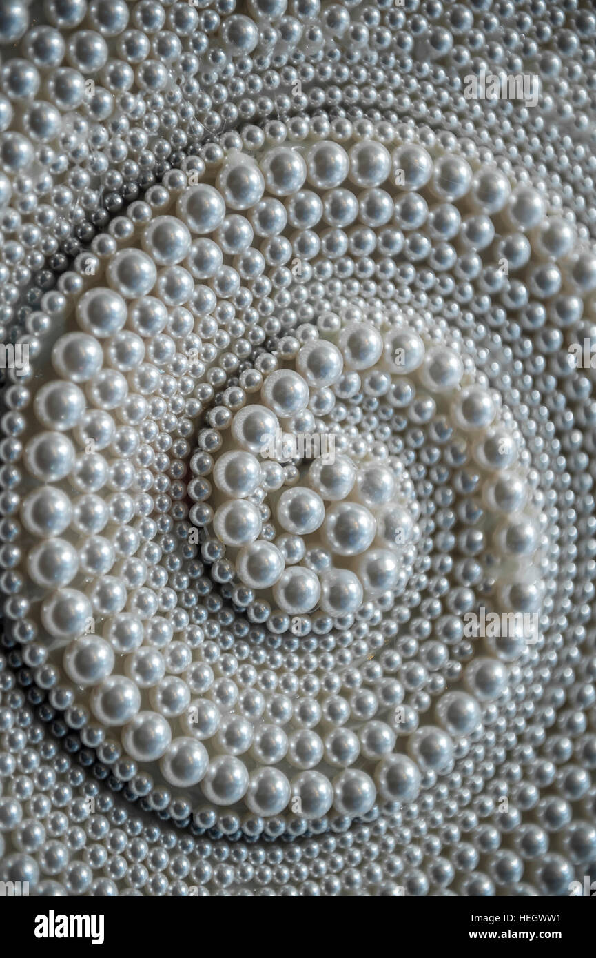 Pearl background spiral texture pattern Stock Photo - Alamy