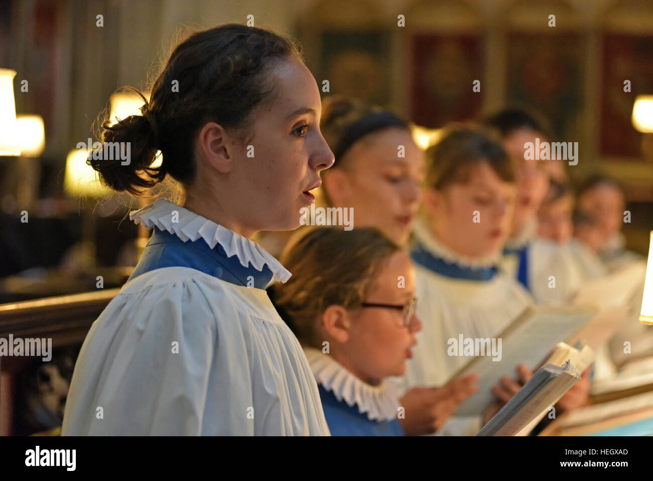 Choir girl hi-res stock photography and images - Alamy