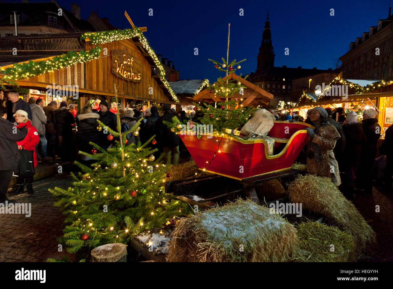 Denmark christmas market hi-res stock photography and images - Alamy