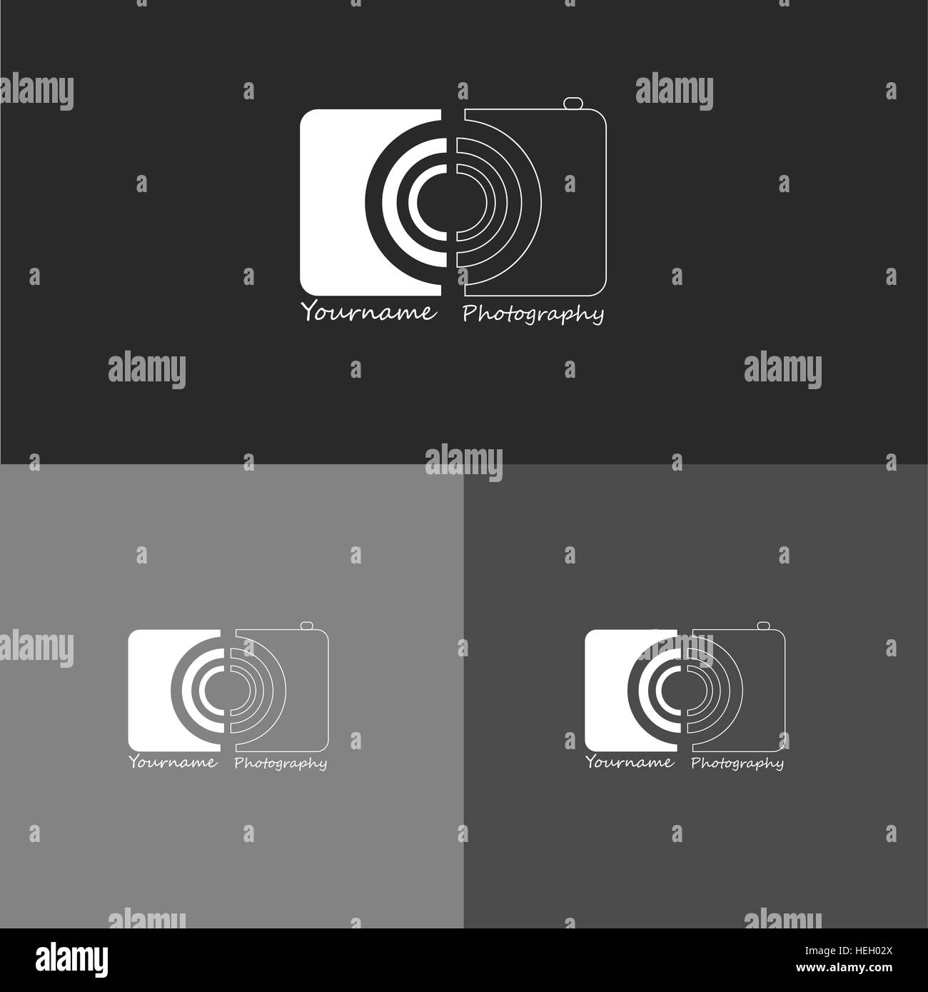 Photographer logo hi-res stock photography and images - Alamy
