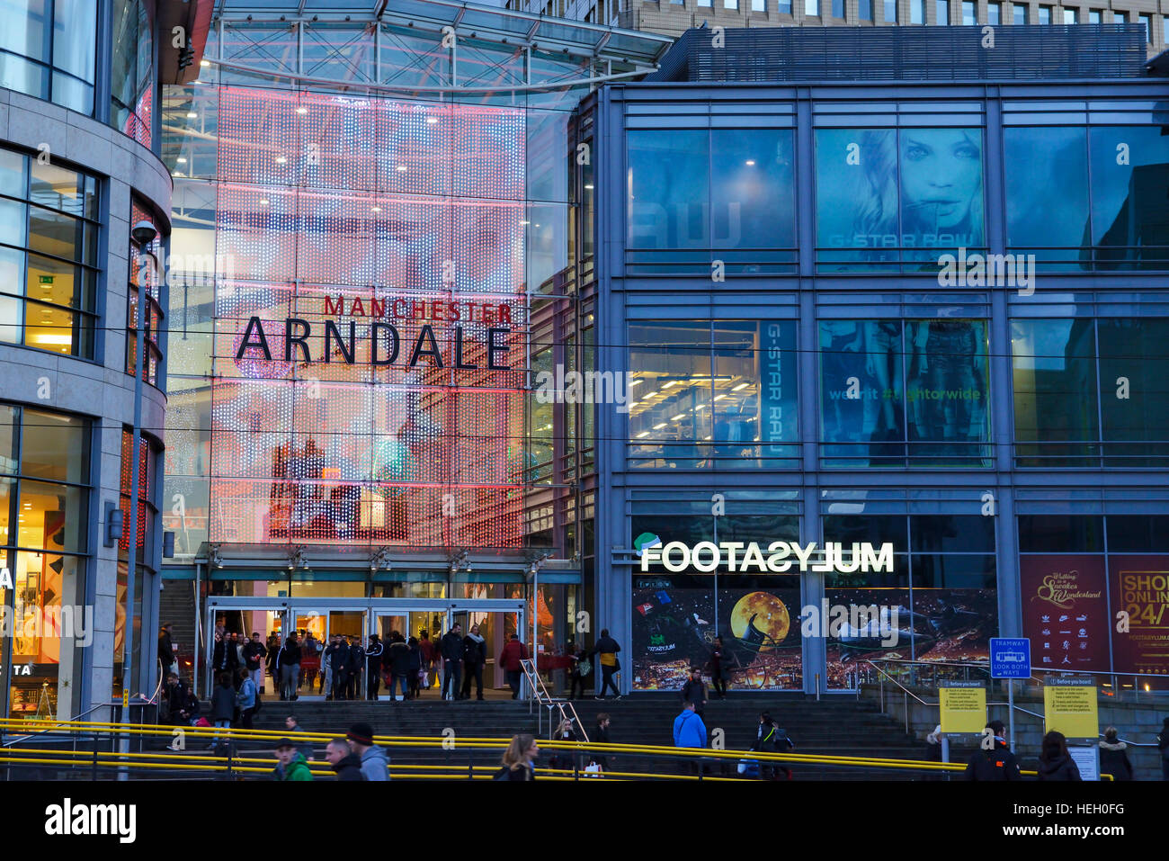 Arndale Shopping centre in Manchester city centre Stock Photo - Alamy