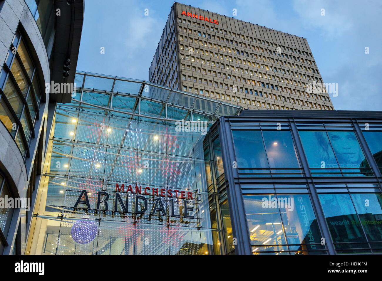 Arndale Shopping centre in Manchester city centre Stock Photo - Alamy