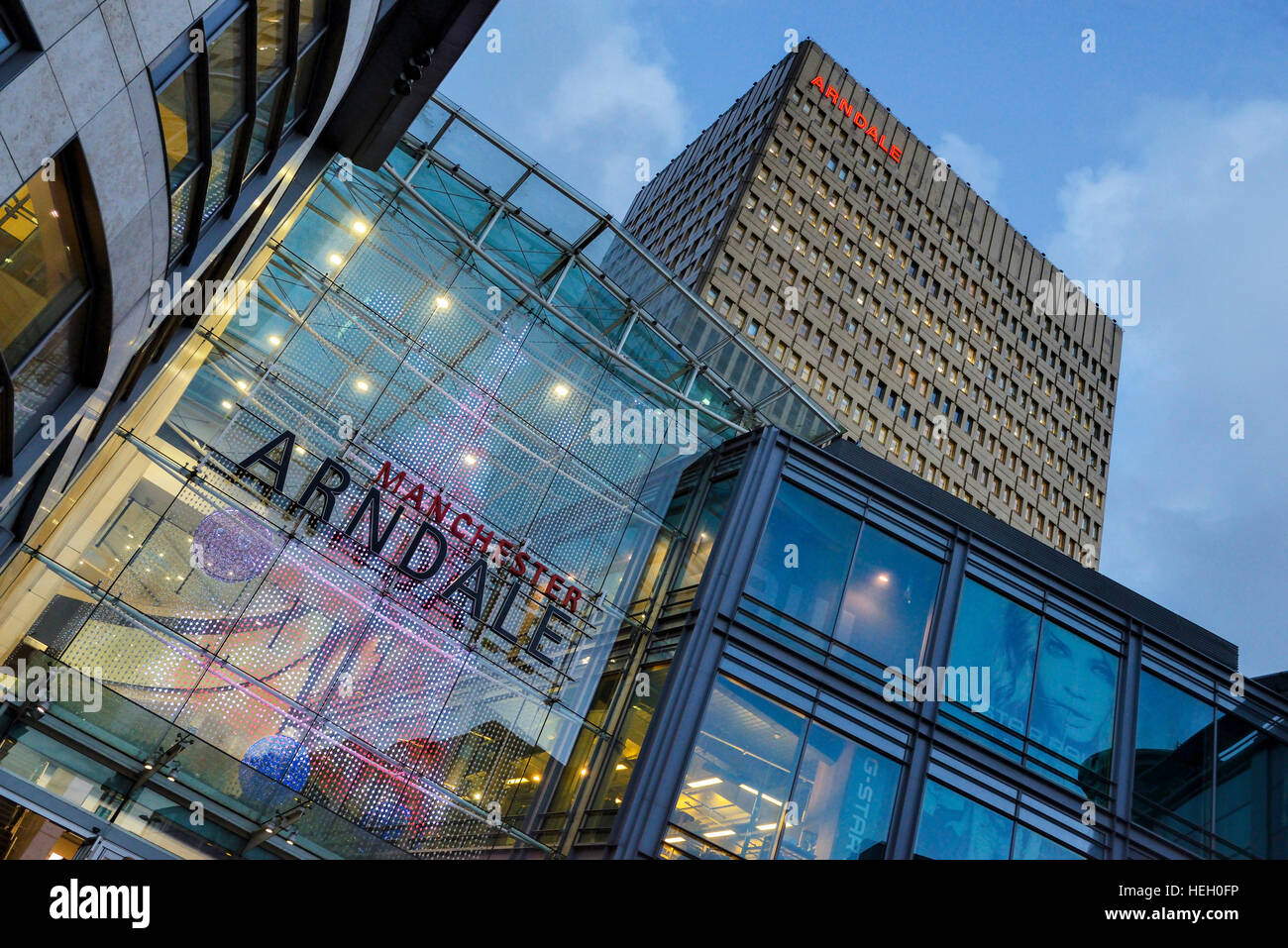Arndale Shopping centre in Manchester city centre Stock Photo - Alamy