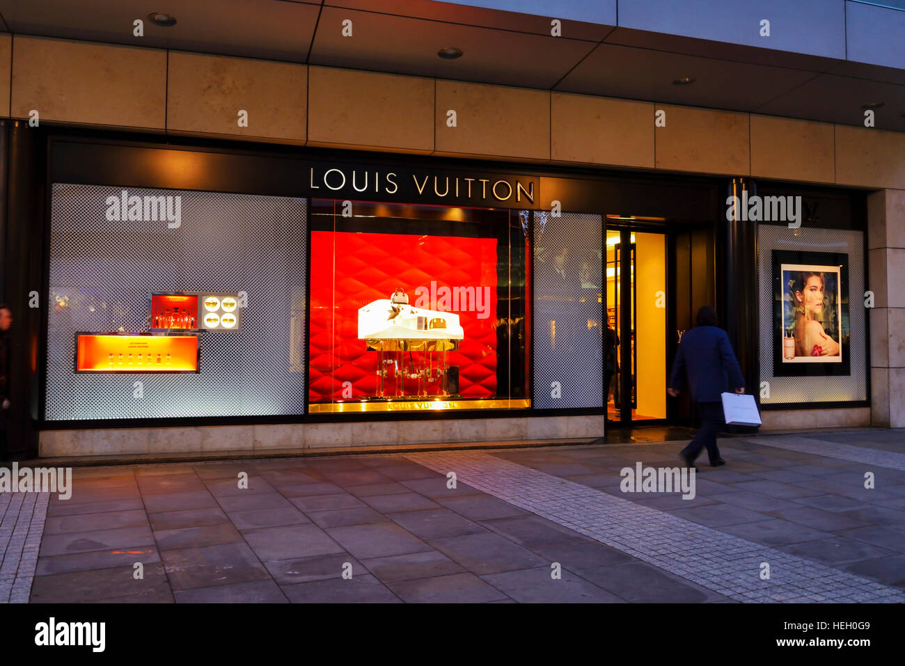 Loius Vuitton fashion shop in Manchester Stock Photo - Alamy
