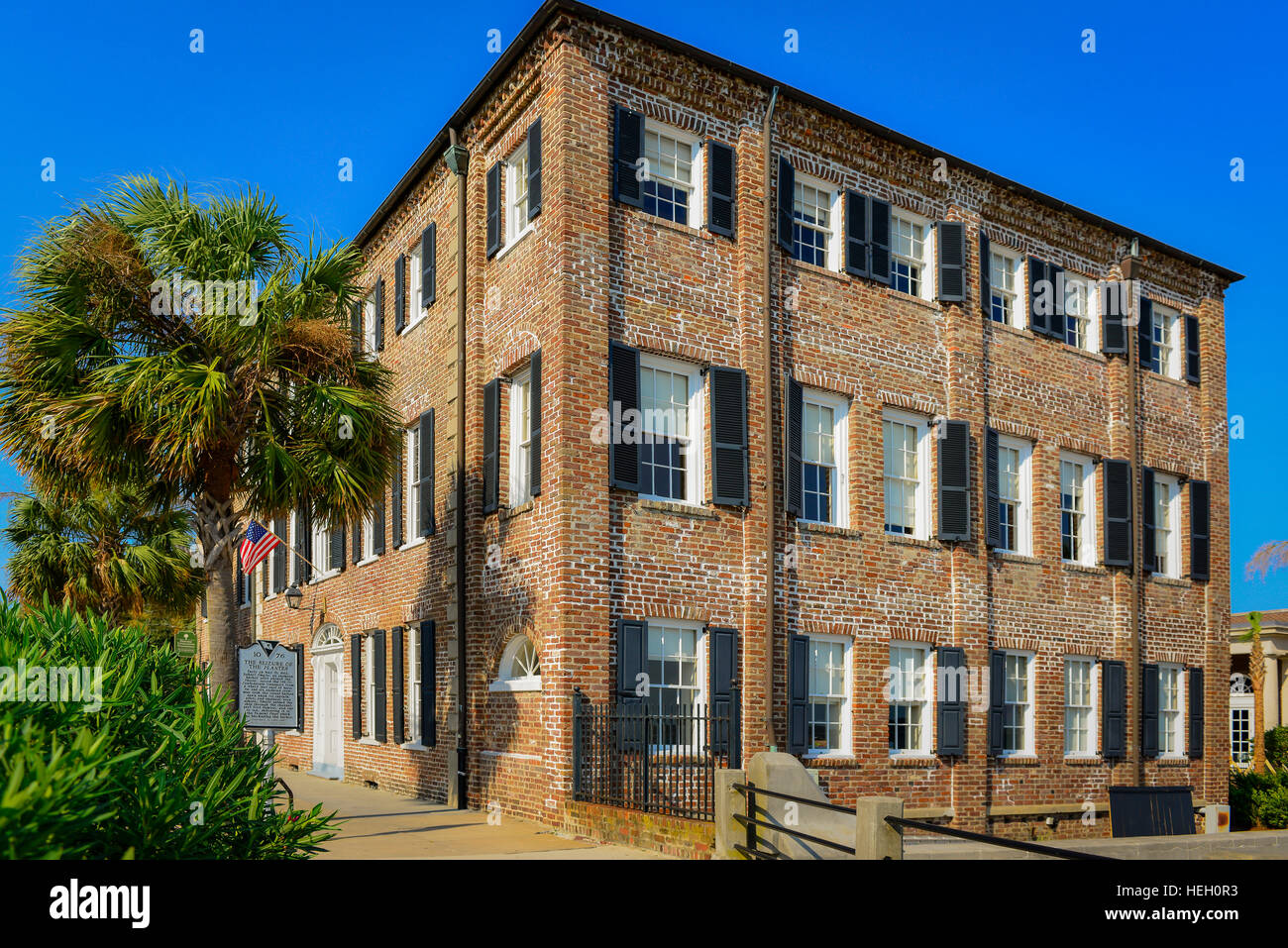 The impressive Colonial brick building, the James Missroon House, the ...