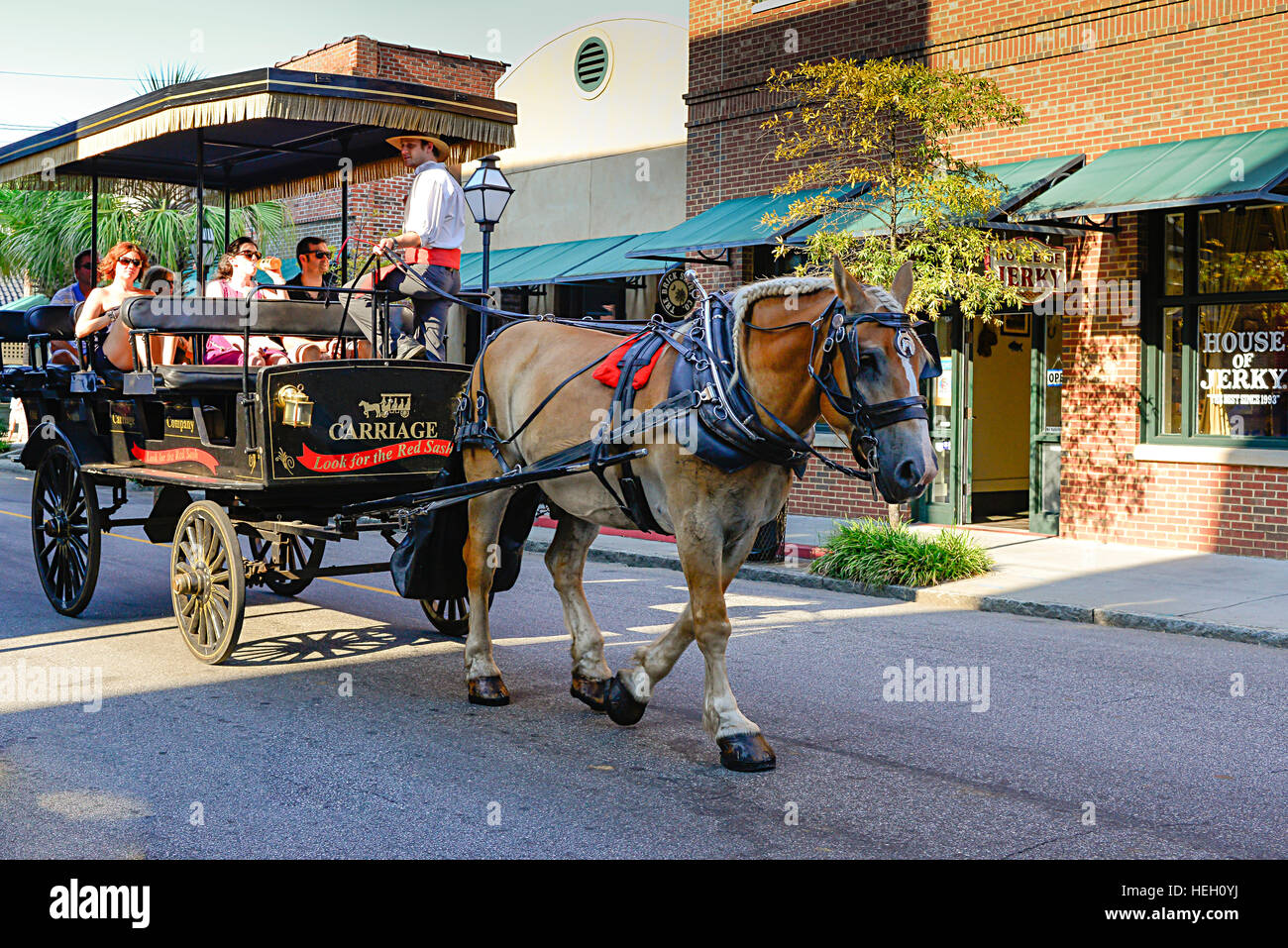 Horse Drawn Trolley High Resolution Stock Photography and Images - Alamy