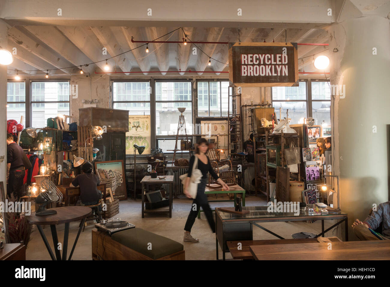 Brooklyn Flea market Industry City NYC Stock Photo - Alamy