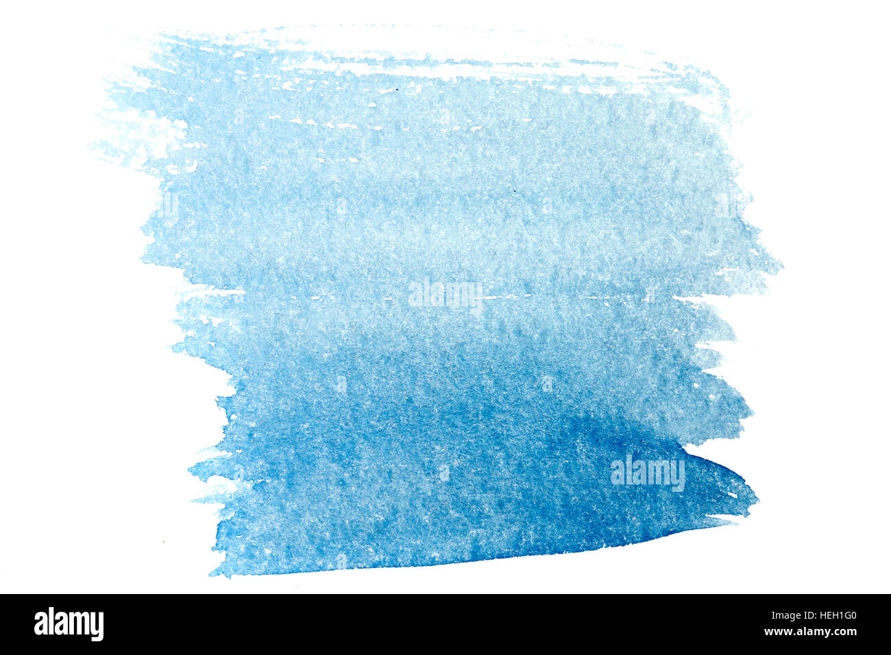 Ultramarine watercolor background. The gradient color transition from ...