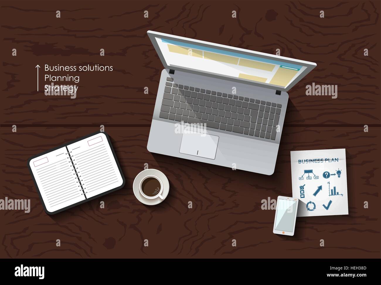 Workspace vector concept Stock Vector Image & Art - Alamy
