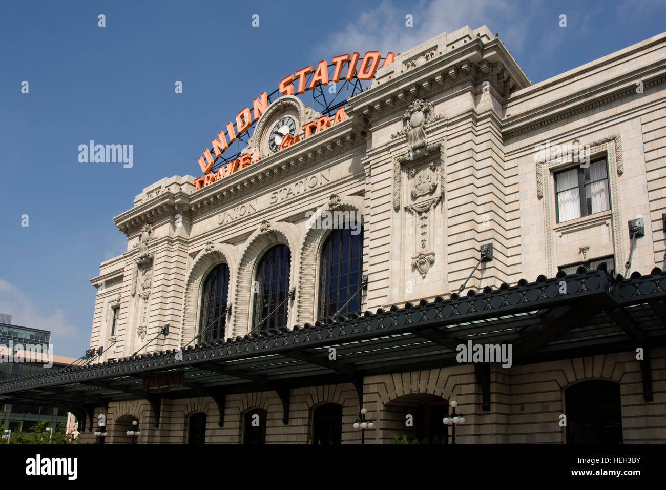 United States of America, USA, Colorado, CO, Denver, exterior of Union ...