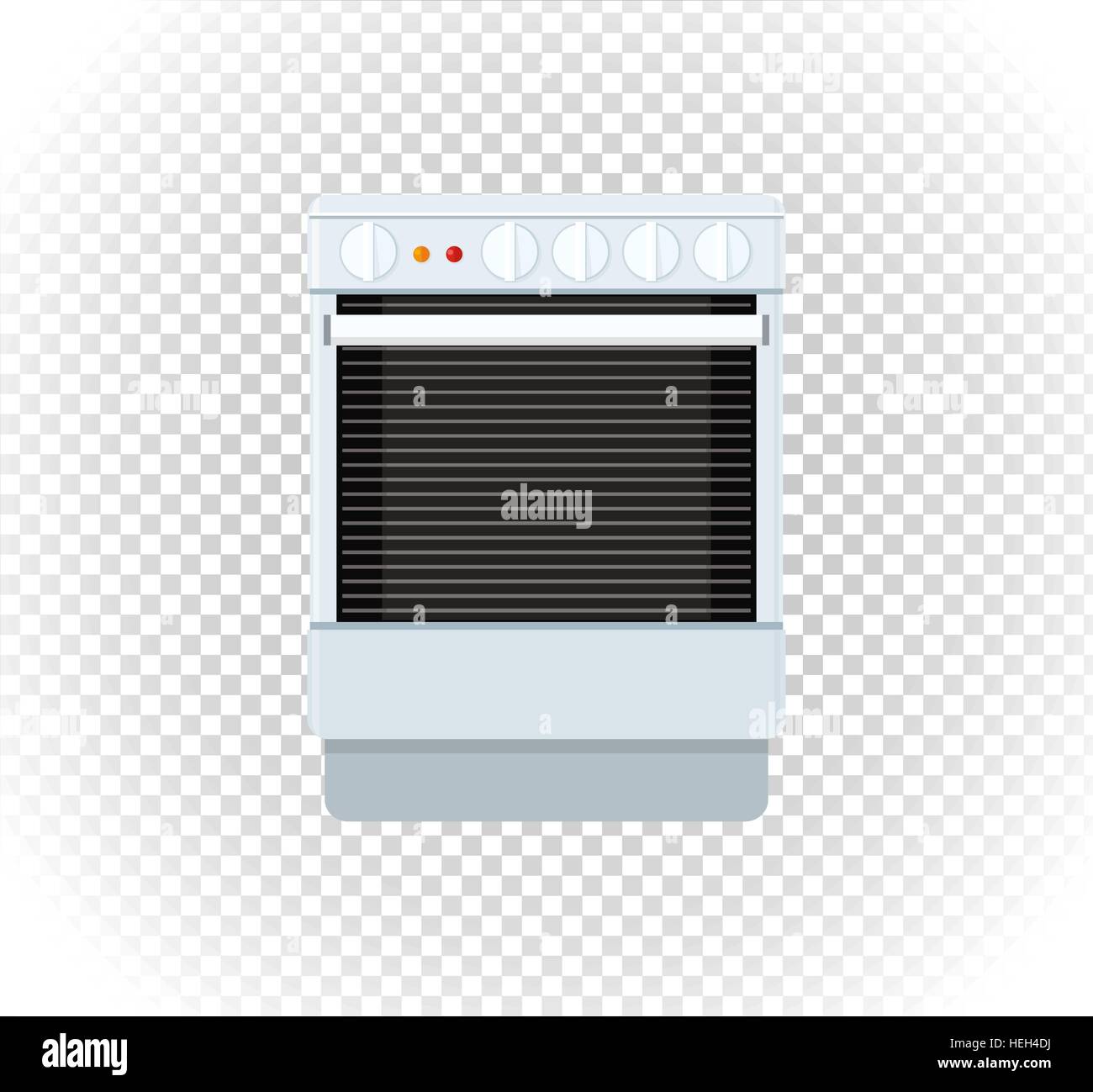 Sale of household appliances stove. Electronic device gas burner logo ...