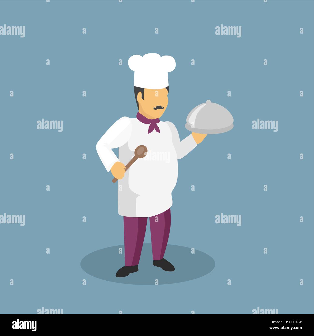Professional cooks Stock Vector Images - Alamy