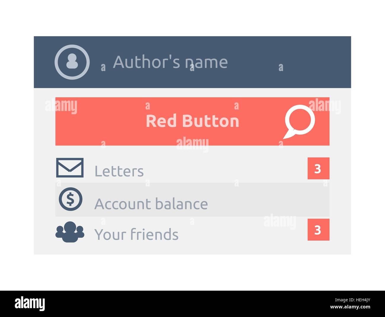 User interface website element. Interface web, ui and user interface ...