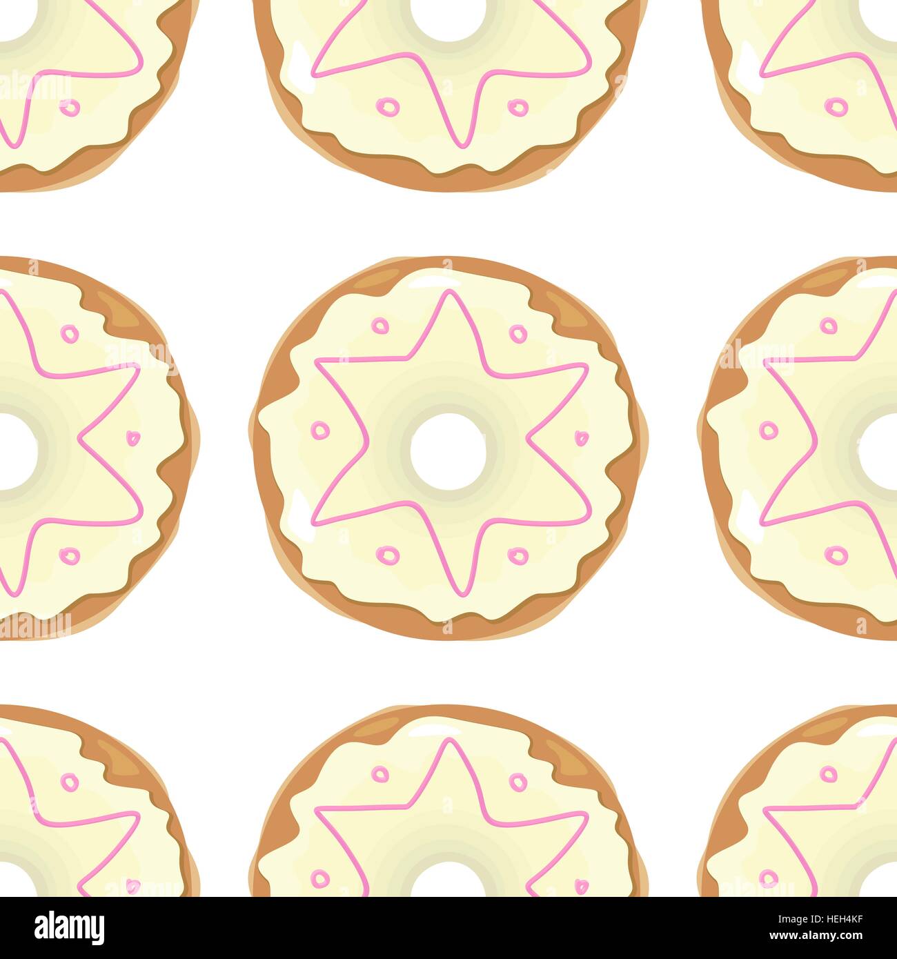 Donut Seamless Background Texture Pattern. Donut seamless background texture pattern. Cute ...