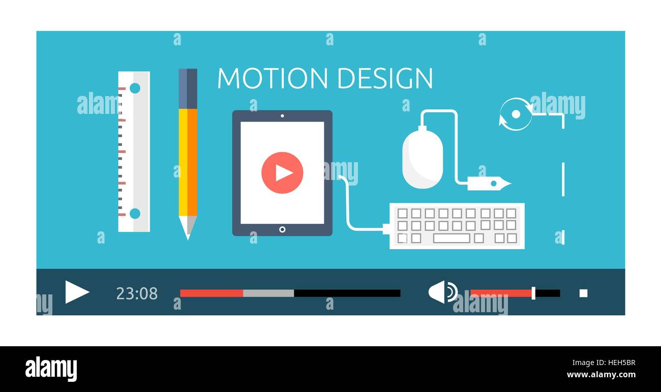 Motion design video play production. Motion and design, play video ...