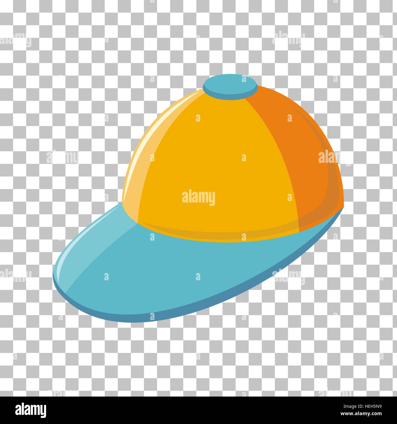 Color Cap Isolated in Transparent Background. Color cap isolated in ...