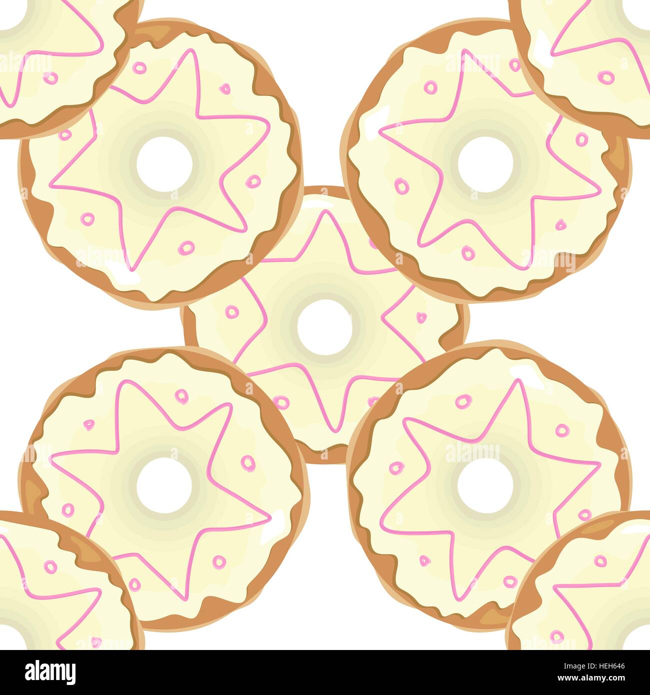Donut Seamless Background Texture Pattern. Donut seamless background ...