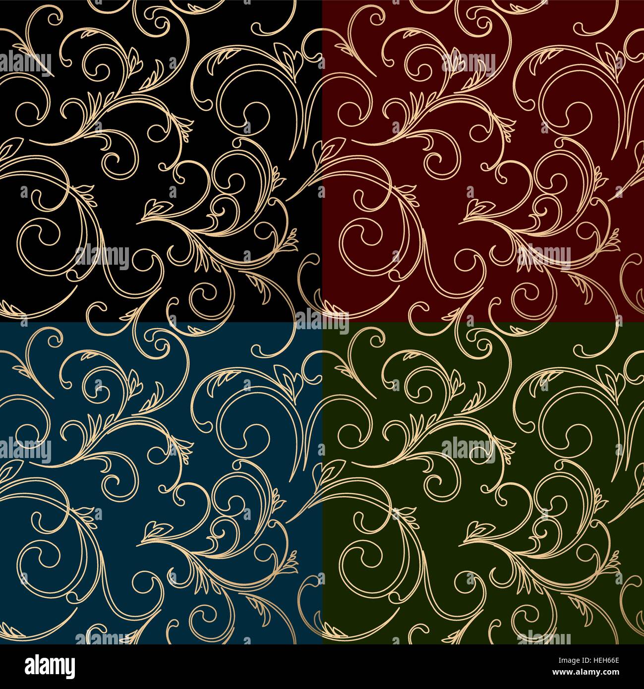 Damask seamless floral pattern. Royal wallpaper. . Damask seamless ...