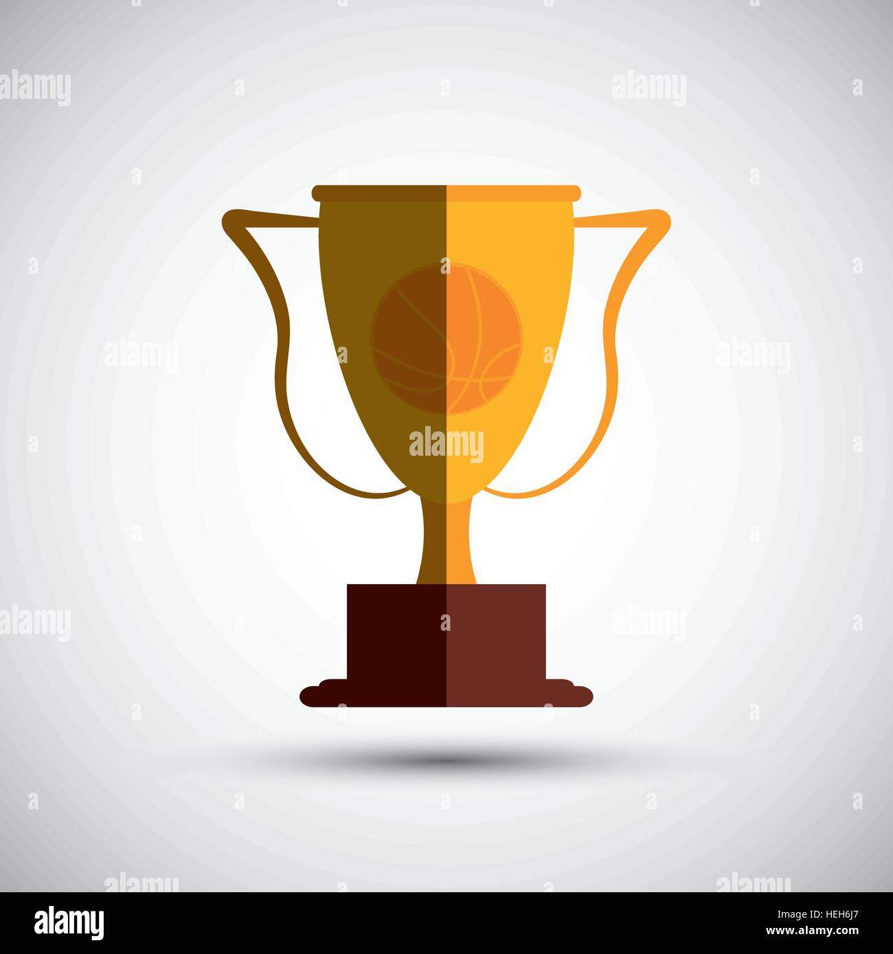 Basketball trophy cup icon image hi-res stock photography and images ...