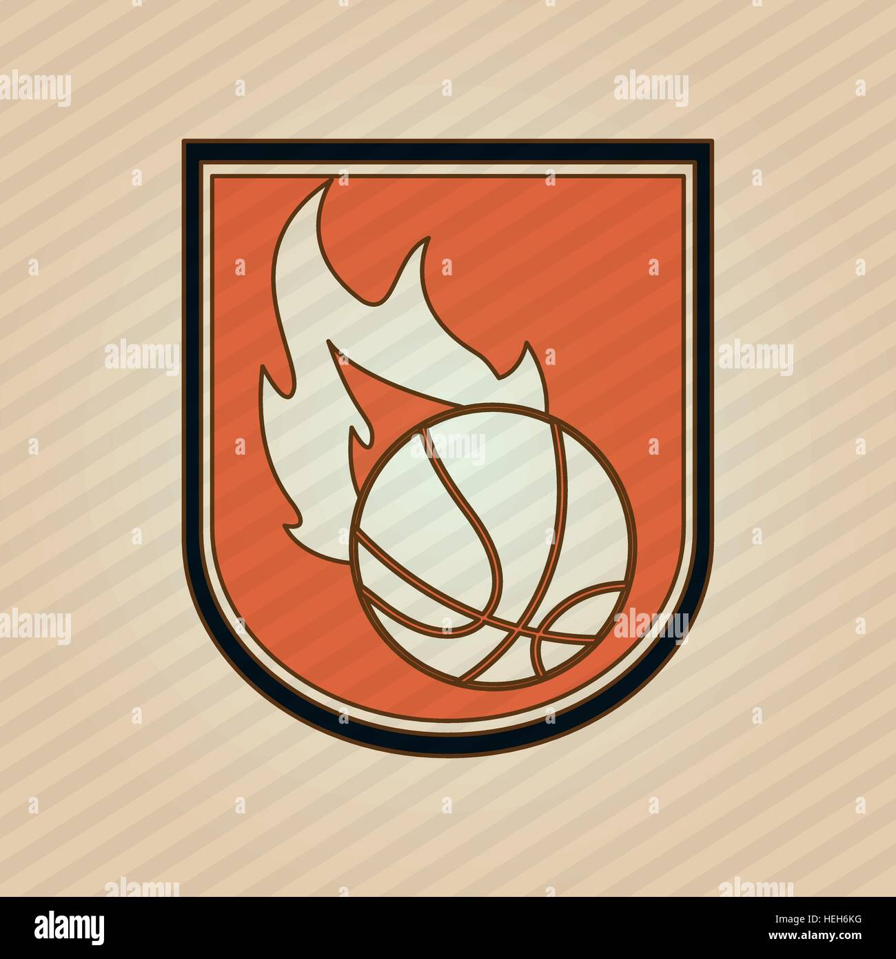 Basketball icon design Stock Vector Image & Art - Alamy